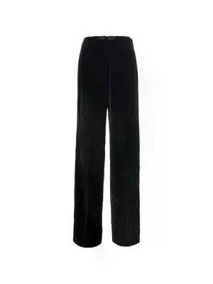 P.a.r.o.s.h Velvet Wide-leg Trousers
