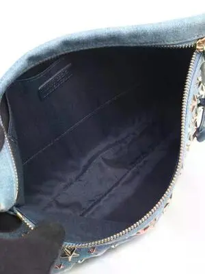 JIMMY CHOO 2000s Zena Star-stud Clutch Bag