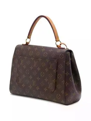 LOUIS VUITTON Monogram Canvas Cluny Mm Satchel
