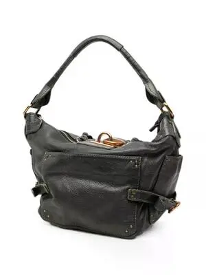 Chloé 2006 Leather Paddington Shoulder Bag - Grey