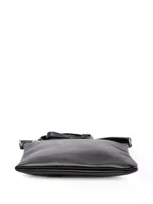 Saint Laurent 2023 Antiqued Lambskin Sid Flat Crossbody Bag