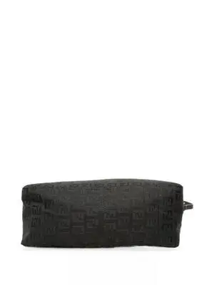 Fendi 2000-2010 Zucchino Canvas Pochette Shoulder Bag