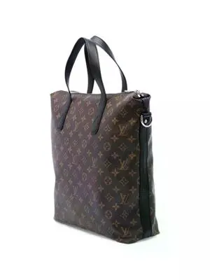 LOUIS VUITTON 2014 Monogram Macassar Kitan Satchel