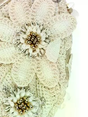 Kurt Geiger Chelsea Floral-appliqué Shoulder Bag