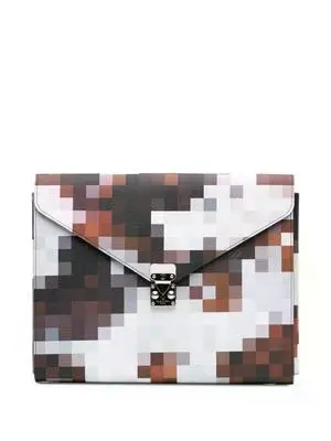 LOUIS VUITTON 2024 Damier Cowmooflage Mark Folder Clutch Bag