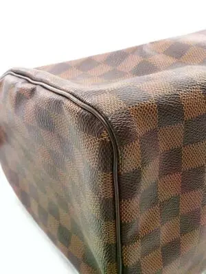 LOUIS VUITTON 2013 Damier Ebene Speedy Handbag - Brown
