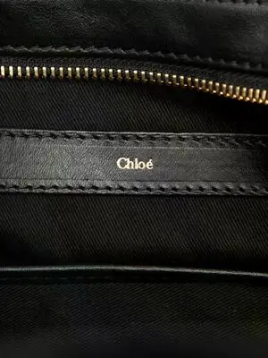 Chloé Small Bicolor Leather Alice Satchel