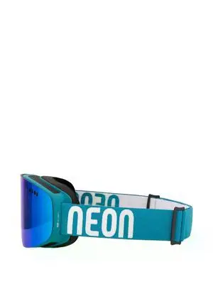 NEON Mirrored Logo-strap Ski Goggles