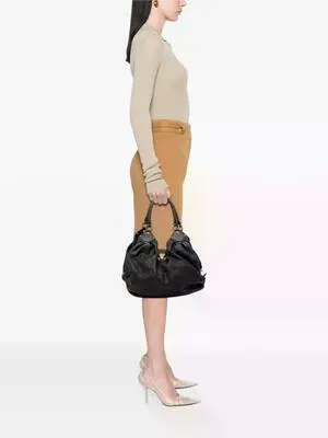 LOUIS VUITTON 2011 Monogram Mahina L Hobo Bag