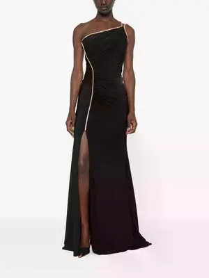 FOREVER UNIQUE Isla Crystal-embellished Maxi Dress