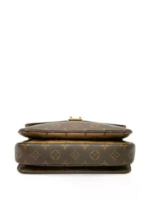 LOUIS VUITTON 2020 Monogram Reverse Pochette Metis Satchel