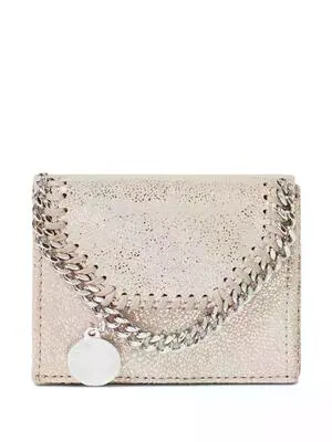 Stella McCartney Falabella Trifold Wallet - Neutrals