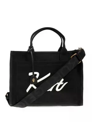 Kurt Geiger Embroidered Logo Tote Bag