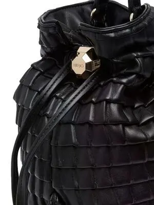 Liu Jo Large Drawstring-detail Tote Bag - Black