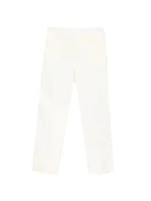 WHYCI MILANO Pressed-crease Cotton Trousers
