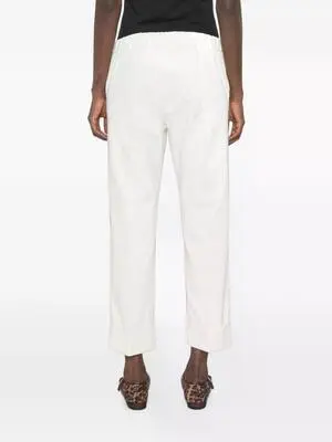 WHYCI MILANO Pressed-crease Cotton Trousers