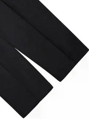 LANEUS Belt-loop Pleated Trousers