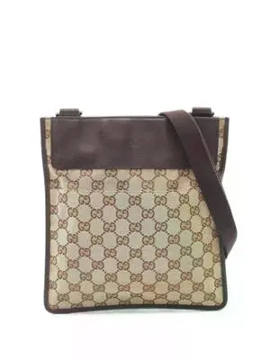 Gucci 2000s Gg Canvas Shoulder Bag