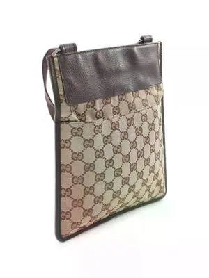 Gucci 2000s Gg Canvas Shoulder Bag