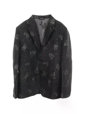 Hermès 2010s Playing Cards Single-breasted Blazer
