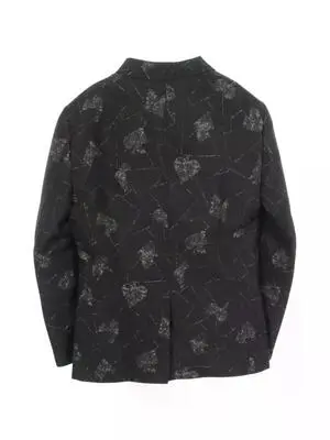 Hermès 2010s Playing Cards Single-breasted Blazer