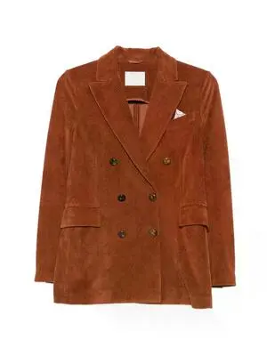 CIRCOLO 1901 Double-breasted Corduroy Blazer