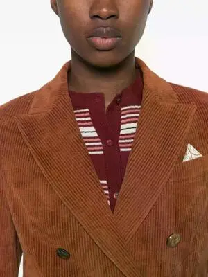 CIRCOLO 1901 Double-breasted Corduroy Blazer
