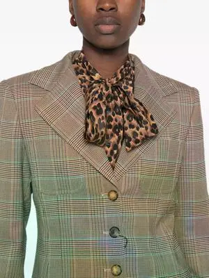 Etro Check-pattern Wool Blazer
