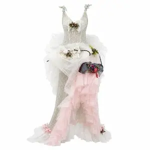 Miro Misljen Secret Garden Tulle Maxi Dress