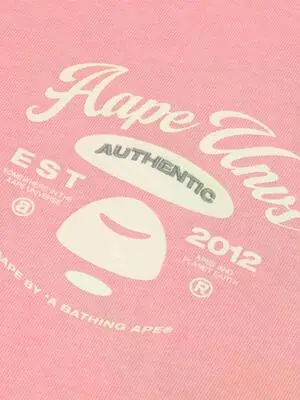 AAPE BY *A BATHING APE Aapeunvs Logo-print Heart-motif T-shirt