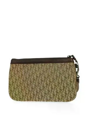Dior 2001 Trotter Buckle Clutch Bag