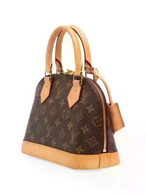 LOUIS VUITTON 2021-2026 Monogram Alma Bb Satchel