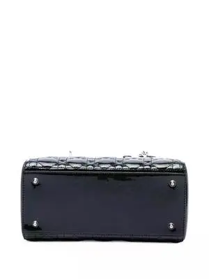 Dior Patent Cannage Lady Satchel