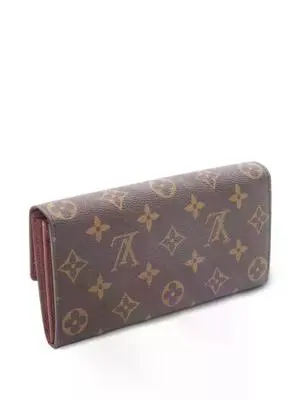 LOUIS VUITTON 2007 Sarah Monogram Wallet - Brown