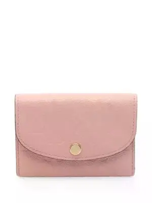 LOUIS VUITTON 2021 Rosary Monogram Empreinte Bi-fold Wallet