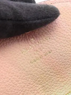 LOUIS VUITTON 2021 Rosary Monogram Empreinte Bi-fold Wallet