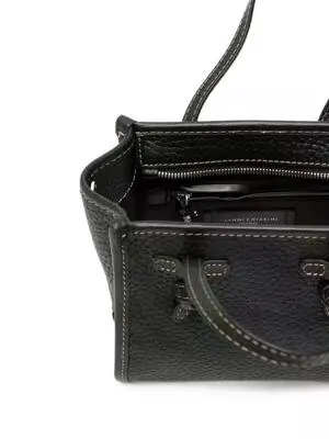 GIANNI CHIARINI Miss Marcella Grained-leather Tote Bag