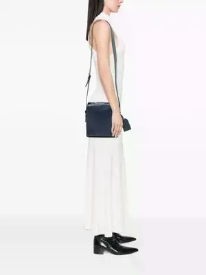 LOUIS VUITTON 2015 Taiga Nikolai Messenger Crossbody Bag - Blue