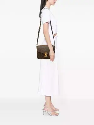 LOUIS VUITTON 2020 Monogram Pochette Metis Satchel
