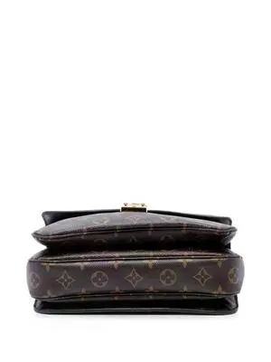 LOUIS VUITTON 2018 Monogram Pochette Metis Satchel