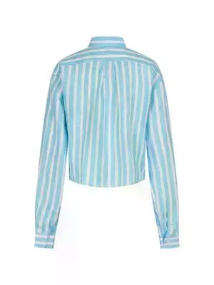 PARAMIDONNA Ida Striped Linen Shirt