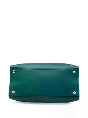 Prada 2013-2015 Saffiano Soft Triple Pocket Tote Satchel