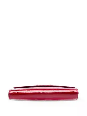 LOUIS VUITTON 2008 Monogram Vernis Bel Air Pochette Crossbody Bag - Red