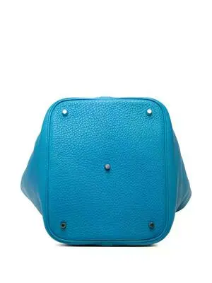 Hermès Clemence Picotin Lock 26 Handbag - Blue