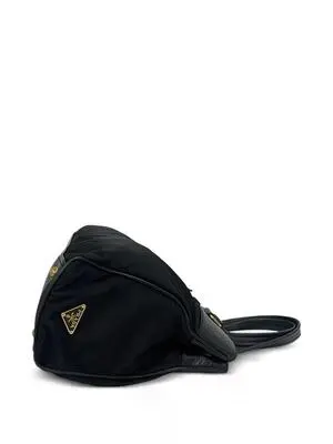 Prada Tessuto And Vitello Daino Tote Bag