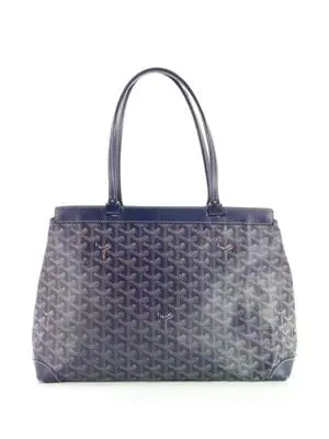 Goyard Bellegarde Tote Bag Coated Canvas Pm - Blue