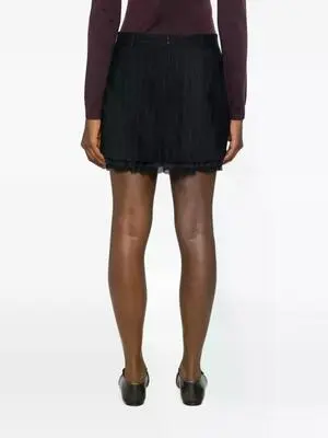 Pinko Pinstripe-pattern Pleated Mini Skirt