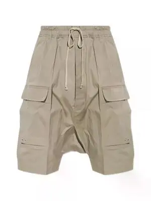 Rick Owens Cargo Drop-crotch Shorts - Neutrals