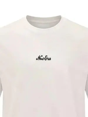 New Era Floral-print Logo-detail T-shirt