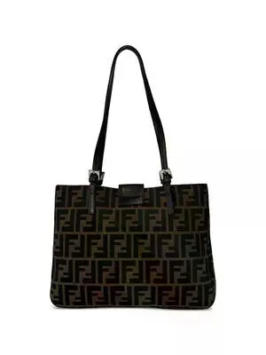 Fendi Zucca Canvas Tote Bag